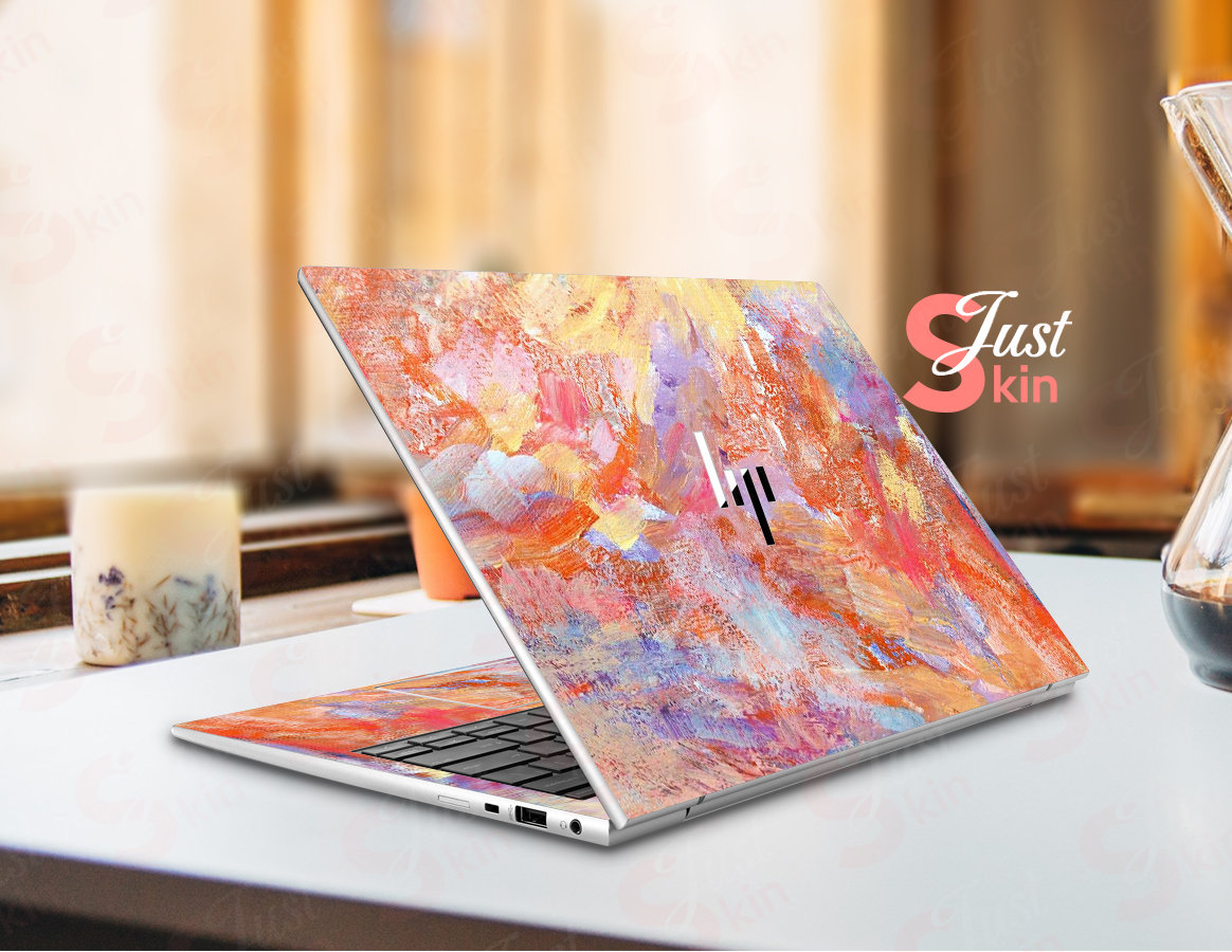 Hp Probook Skin Pre-cut Personalized Abstract Oil Painting - Etsy