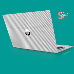 Minimalist HP Laptop Decal, Custom Fit Carbon Fiber Skin for Omnibook ...