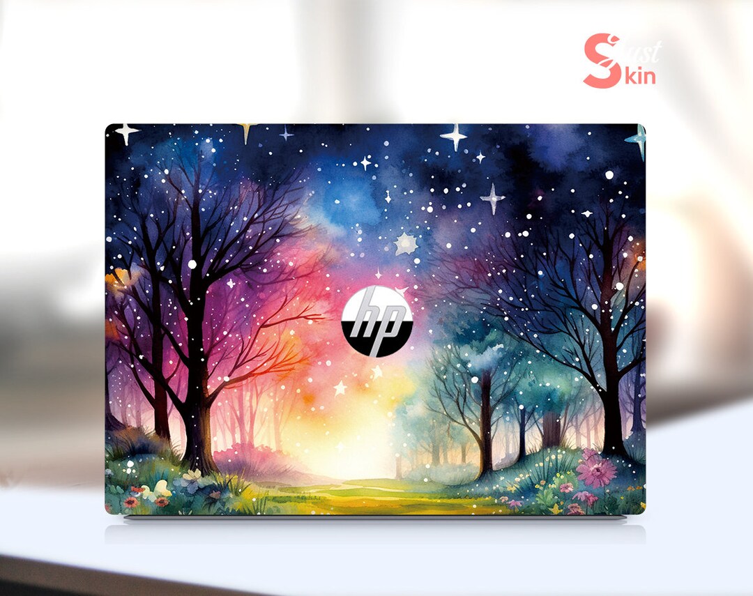 Hp Laptop Skin, Fantasy Forest Design Personalized Gifts for Birthday ...