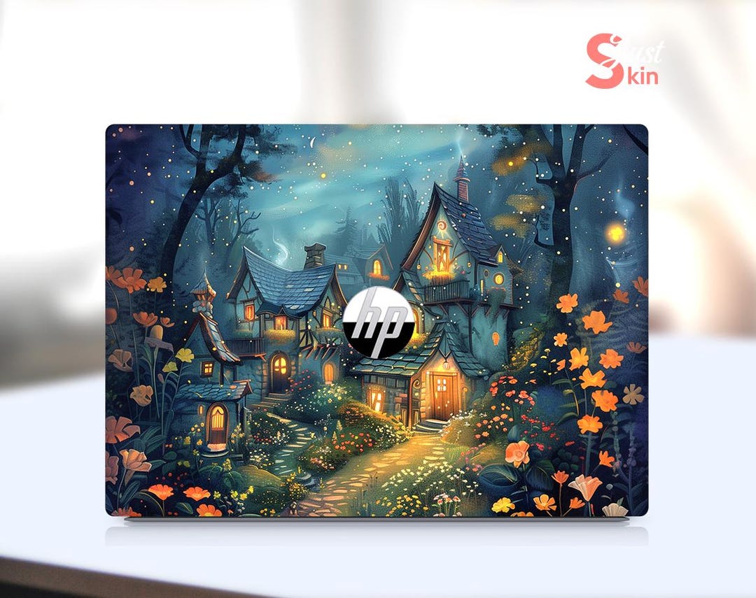 HP 16-aa Laptop Accessories House Design Vinyl Sticker Spectre Envy ...