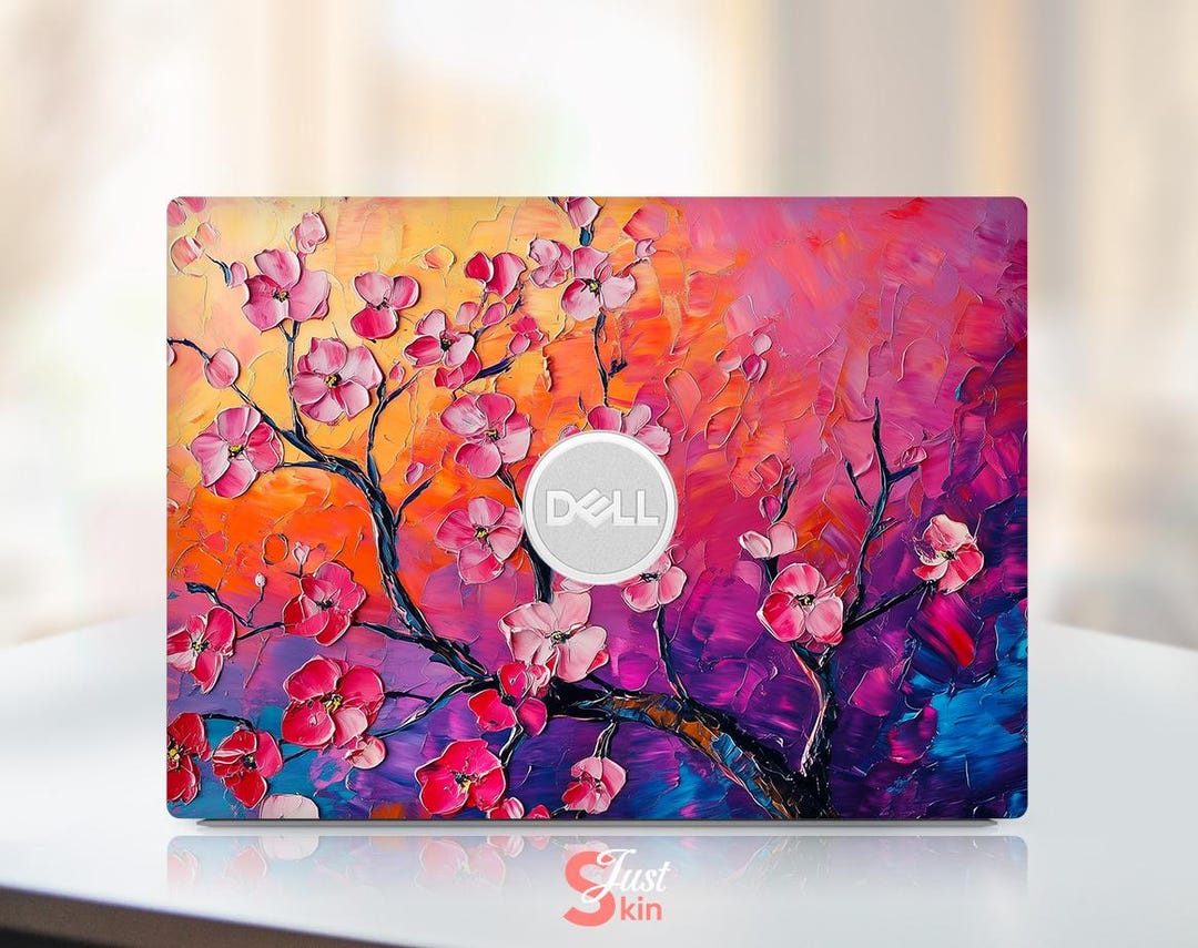 Dell G Laptop Skin Orange Flowers Personalized Gift Vinyl Decal for XPS ...
