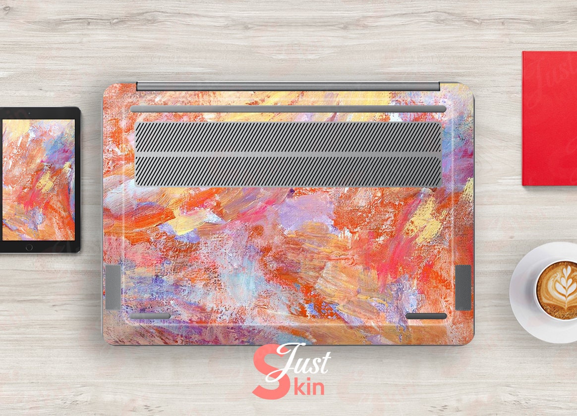 Hp Probook Skin Pre-cut Personalized Abstract Oil Painting - Etsy