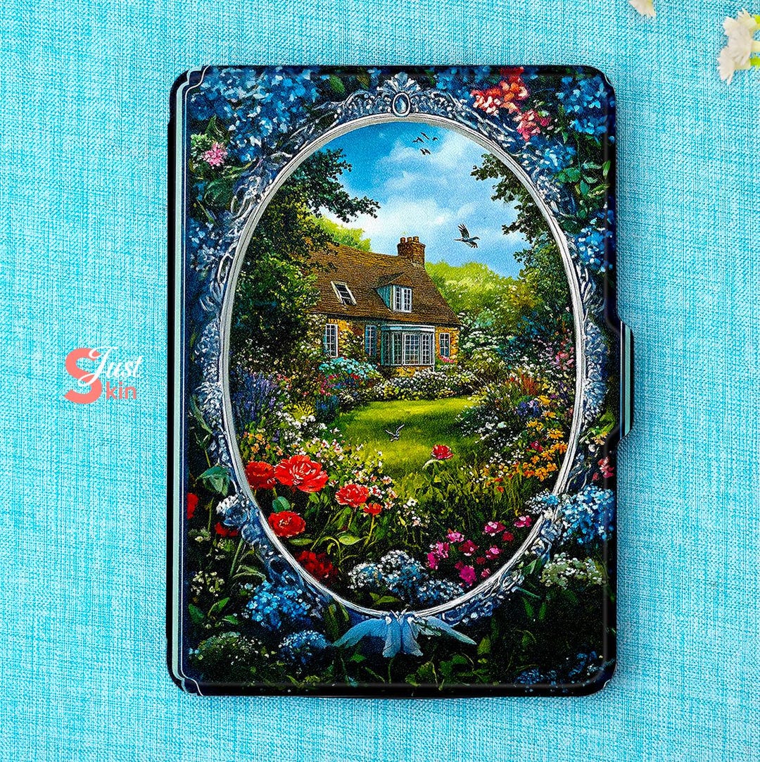 Kobo Color Sticker Case Garden Design and Auto Wake-up Strap ...