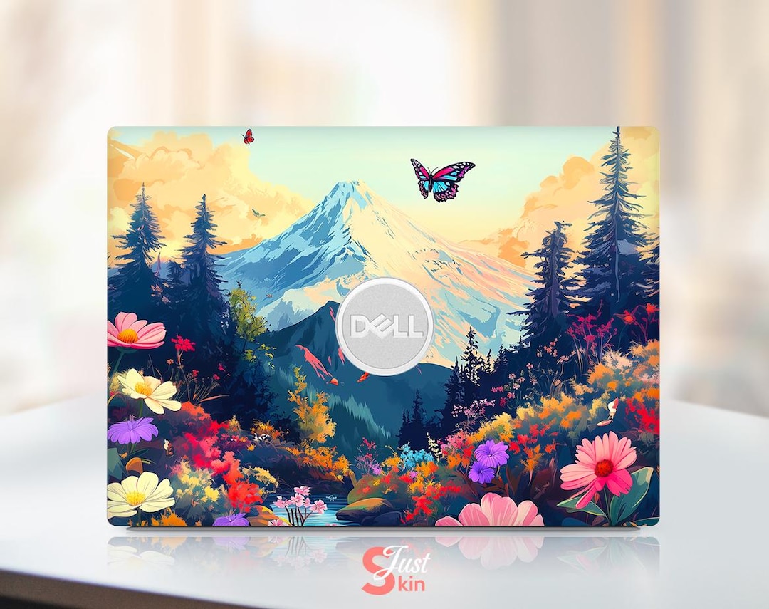 Dell Xps Laptop Skin Gift for Sister Oil Painting Style Dreamy Design ...
