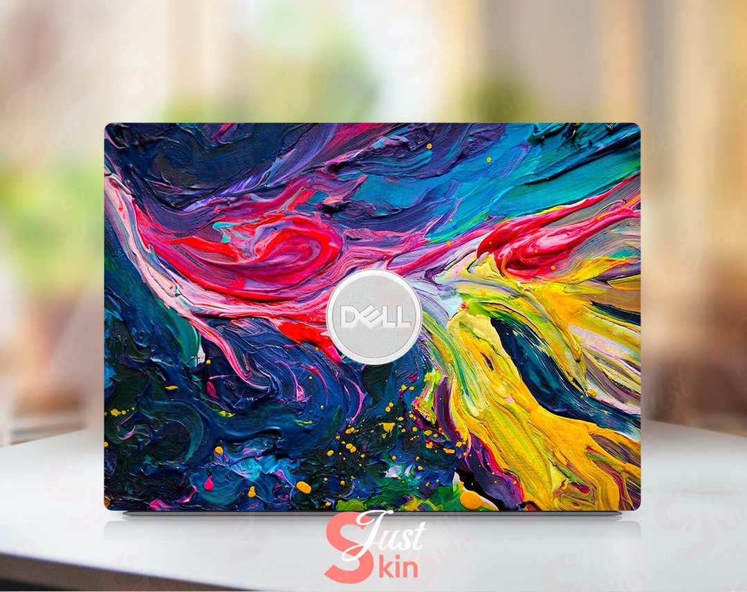 Dell Laptop Skin Pre-cut Full Coverage Customizable Gift Painting ...