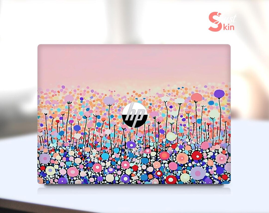 Hp Laptop Skin Protective Film Customizable Gift for Her Pink Style ...