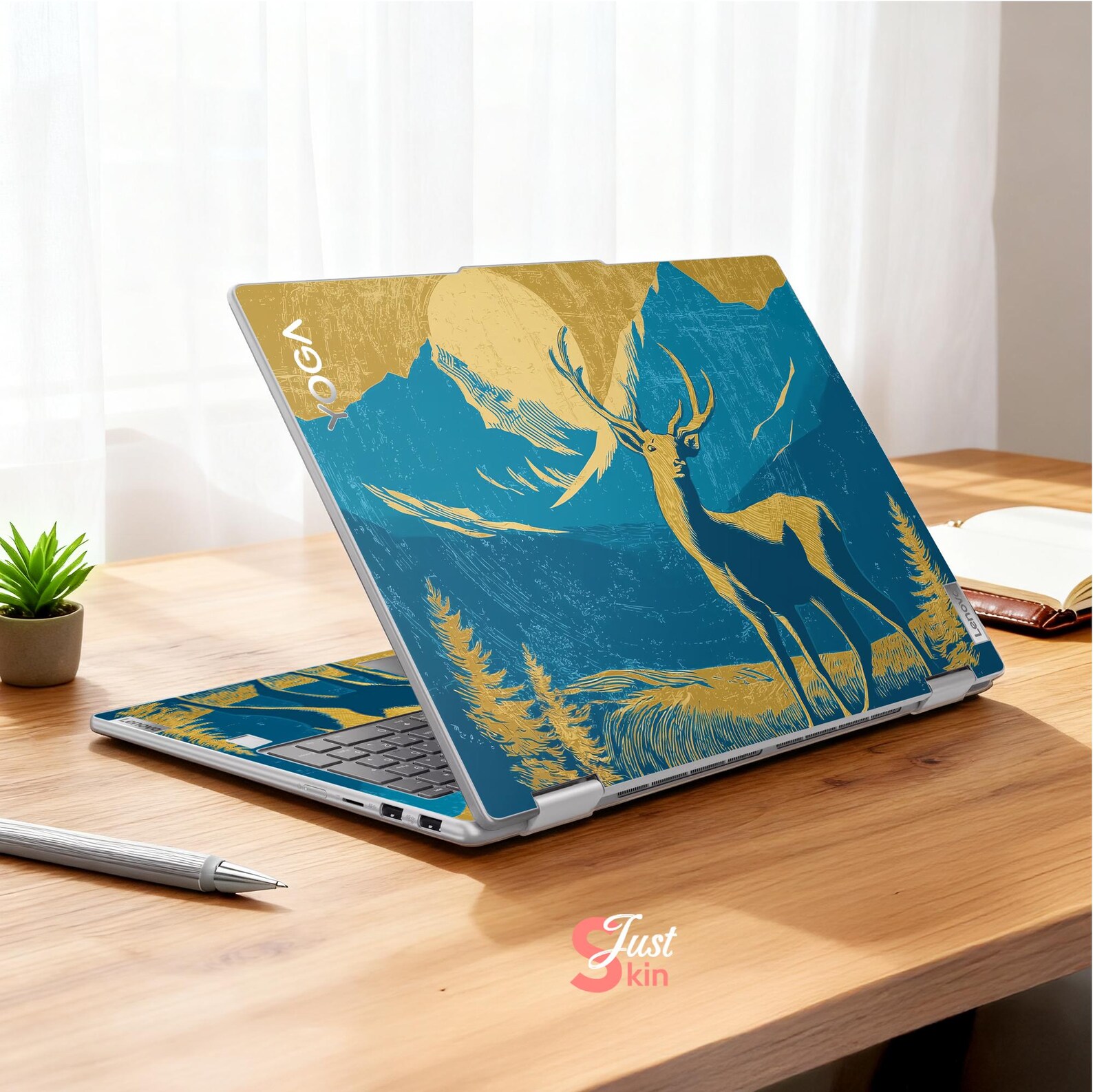 Dell Laptop Skin Lenovo Thinkpad T14 Stickers Hp MacBook Decal Deer ...