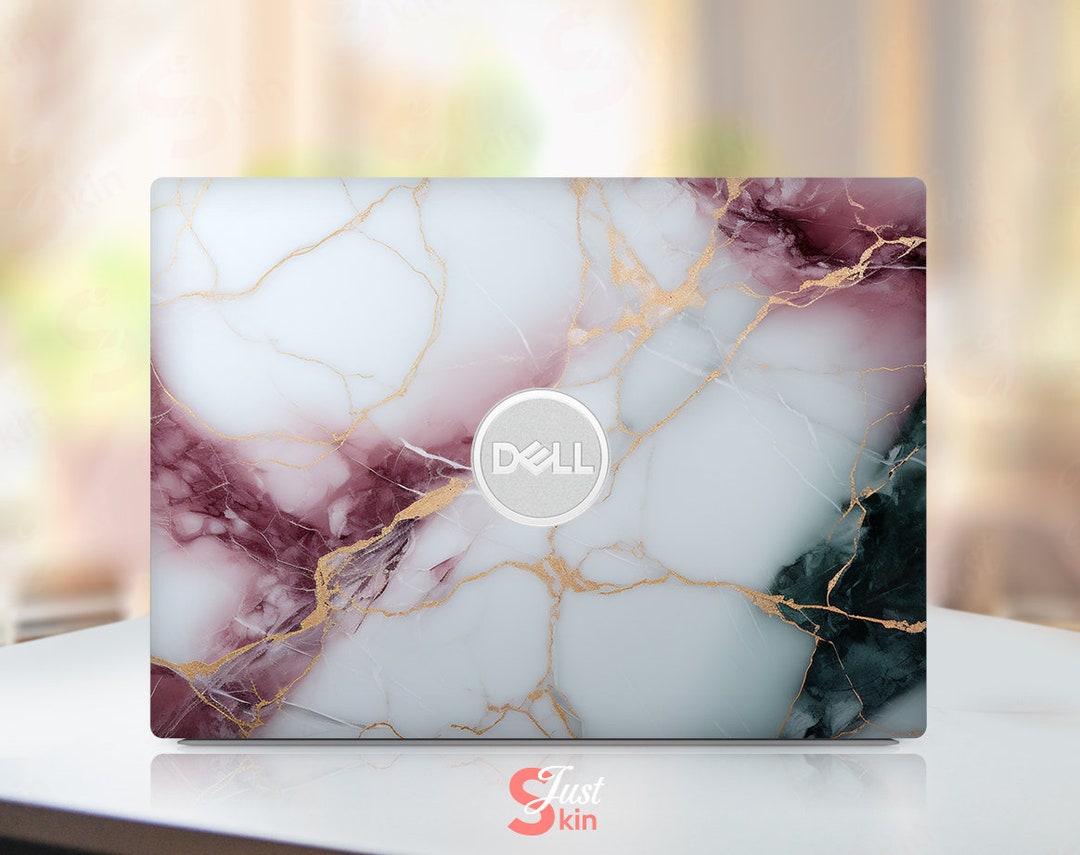 Dell Skin,convertible Laptop Accessories,personalization Marble Texture ...