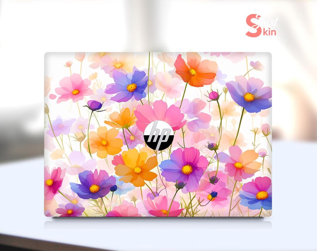 Hp Laptop Protective Decals Aesthetic Design Gift for Wife Gentle Pink ...