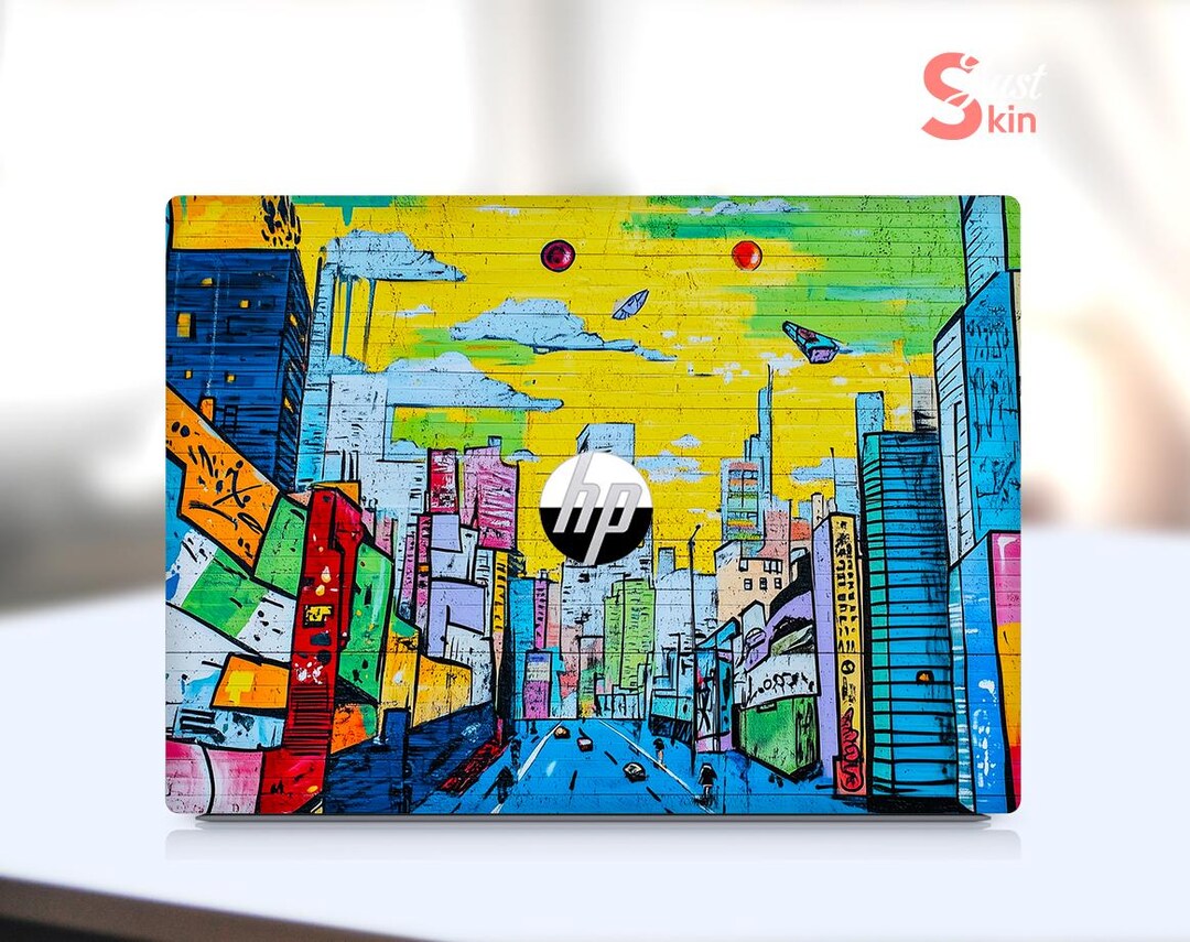 Hp Spectre X360 15 Case, Personalized Illustration Design Vinyl Decal ...