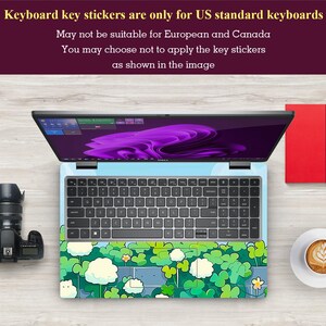 HP Laptop Sticker Custom Cute White Cat Design Vinyl Decal for Spectre ...