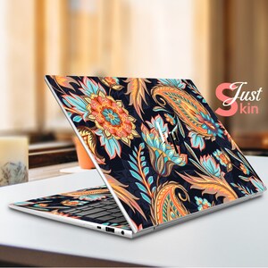 Hp Laptop Skin,hp Envy X360 Custom Skin,personalized Flowers Vinyl ...