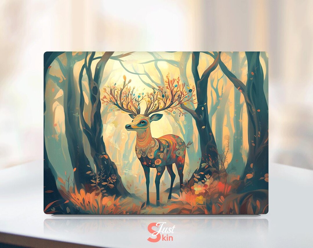 Dell XPS Laptop Sticker Custom Deer Design Personalized Gift for Dell ...
