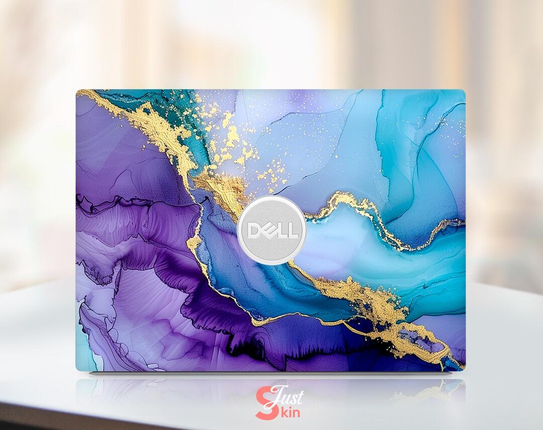 Dell Laptop Skin Dell G16 Customizable Color Marble Texture Vinyl Decal ...