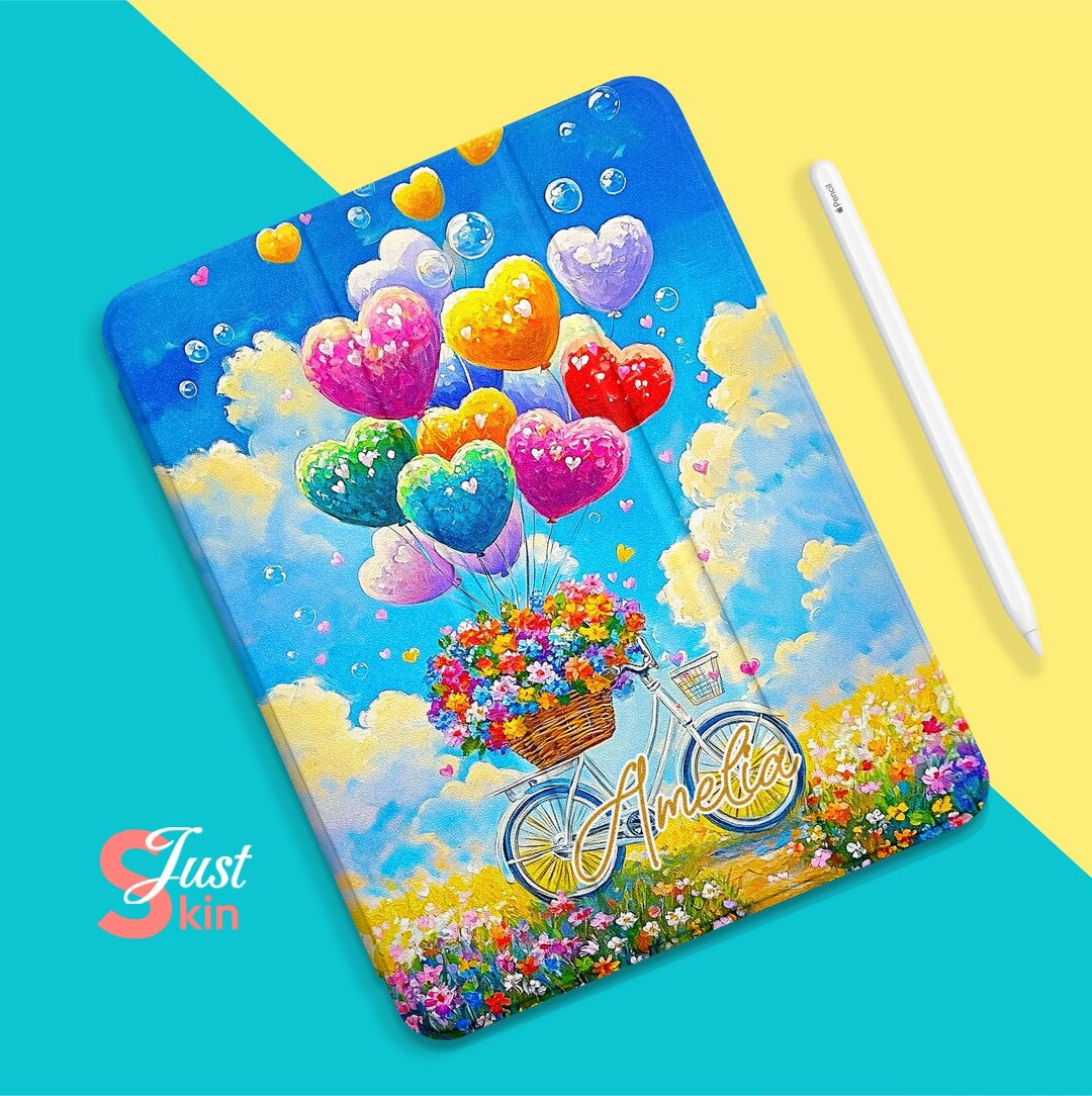 IPad 9th Generation Case With Holder Autowake/sleep Flowers and ...