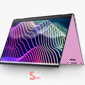 Lenovo Laptop Solid Color Decal Fiber Pink Design Gift for Yoga Legion ...