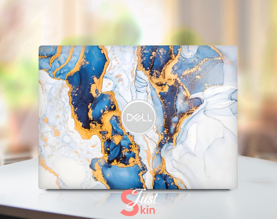 Dell Laptop Skin,dell Xps Keyboard Cover,customizable Marble Texture ...