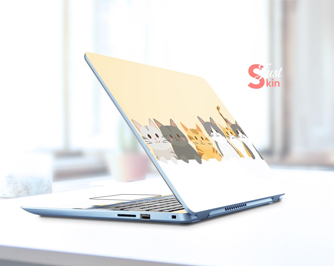 Dell Laptop Sticker Cat Design Custom Personalized Gift Vinyl Decal for ...