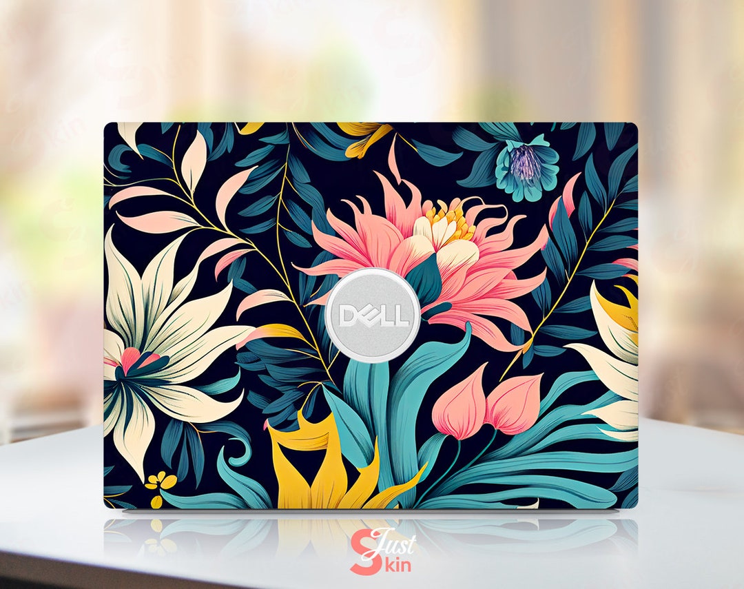 Laptop Decals, Dell Laptop Skin Customizable Pre-cut Full Coverage ...
