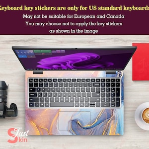 Dell Laptop Skin,dell Inspiron Skins Amazon,customizable Fantasy Marble ...