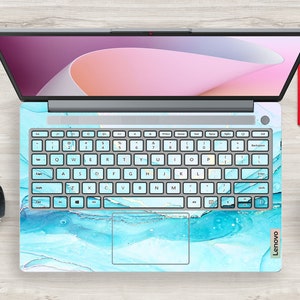 Lenovo Laptop Skin,touch Screen Laptop I3,personalized Marble Design ...