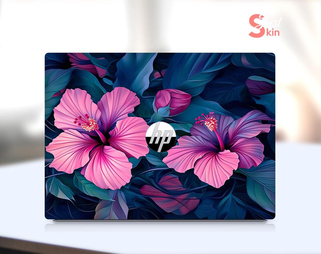 Hp Laptop Protective Skin Aesthetic Gift for Wife Pink Peony Flower ...