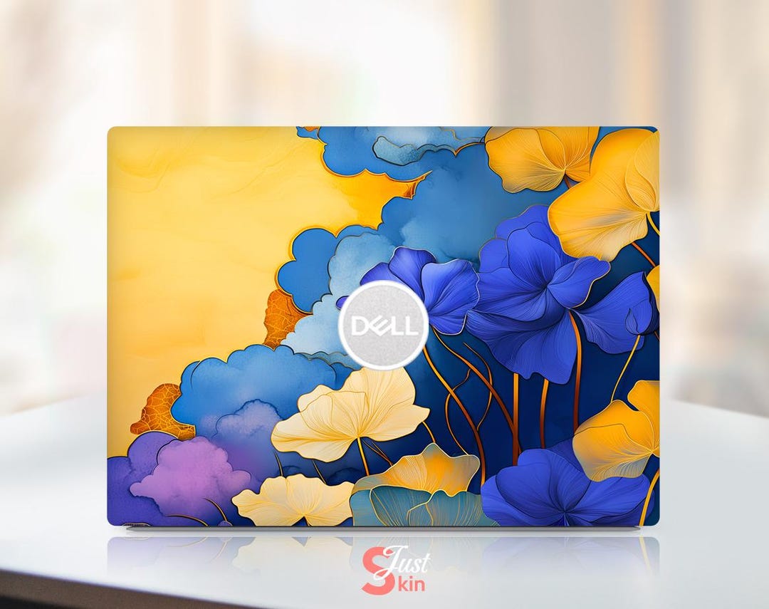 Dell Laptop Skins Aesthetic Design Gift Pre-cut Full Cover Vinyl Decal ...