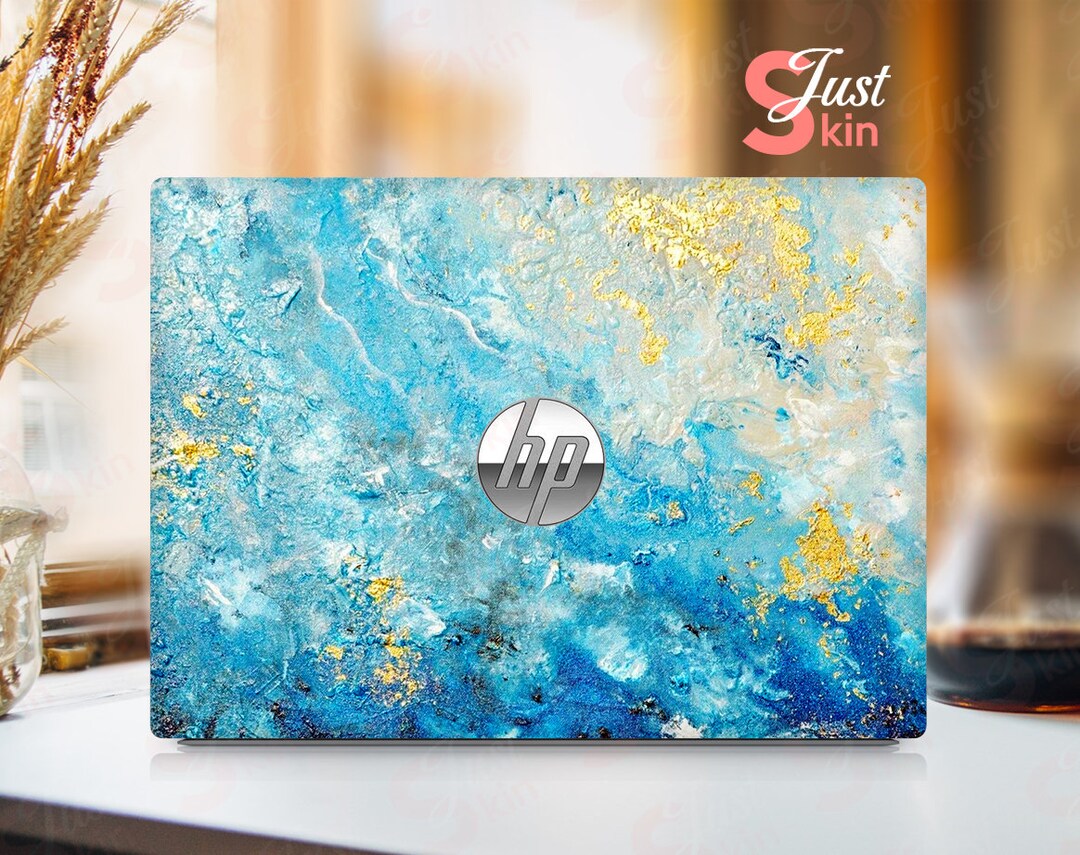 Hp Notebook 14 Laptop Skin Pre-cut Personalized Abstract Oil Painting ...