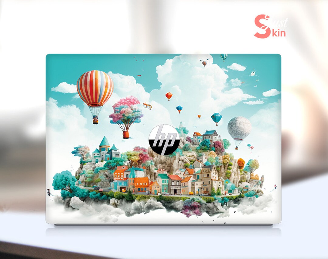 Hp Laptop Skin, Castle in the Sky Design Personalized Gifts for Kids ...