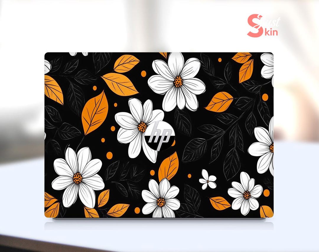 Hp Elite Book Computer Skins Designed Holiday Gifts Fresh Floral ...