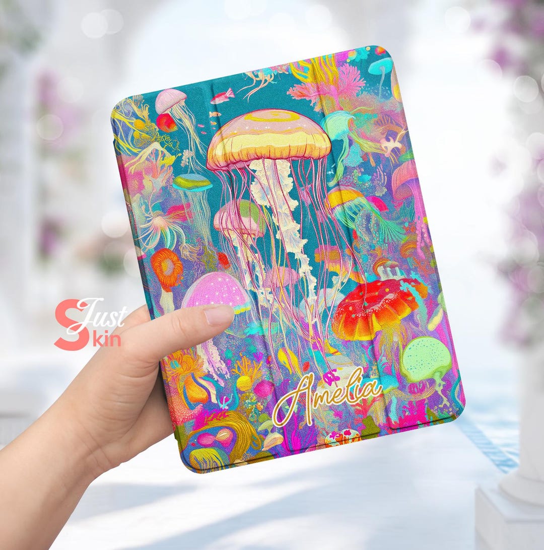 Colorful Psychedelic Water Drop World iPad Case Trendy iPad Cover ...