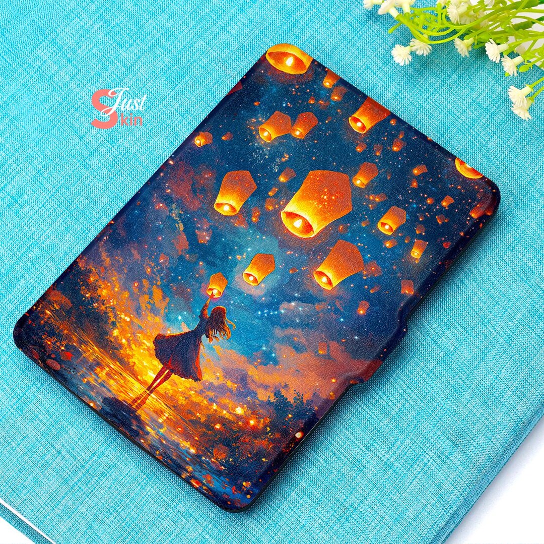 Kindle Cover Design Magic Girl Design and Automatic Wake-up Strap ...