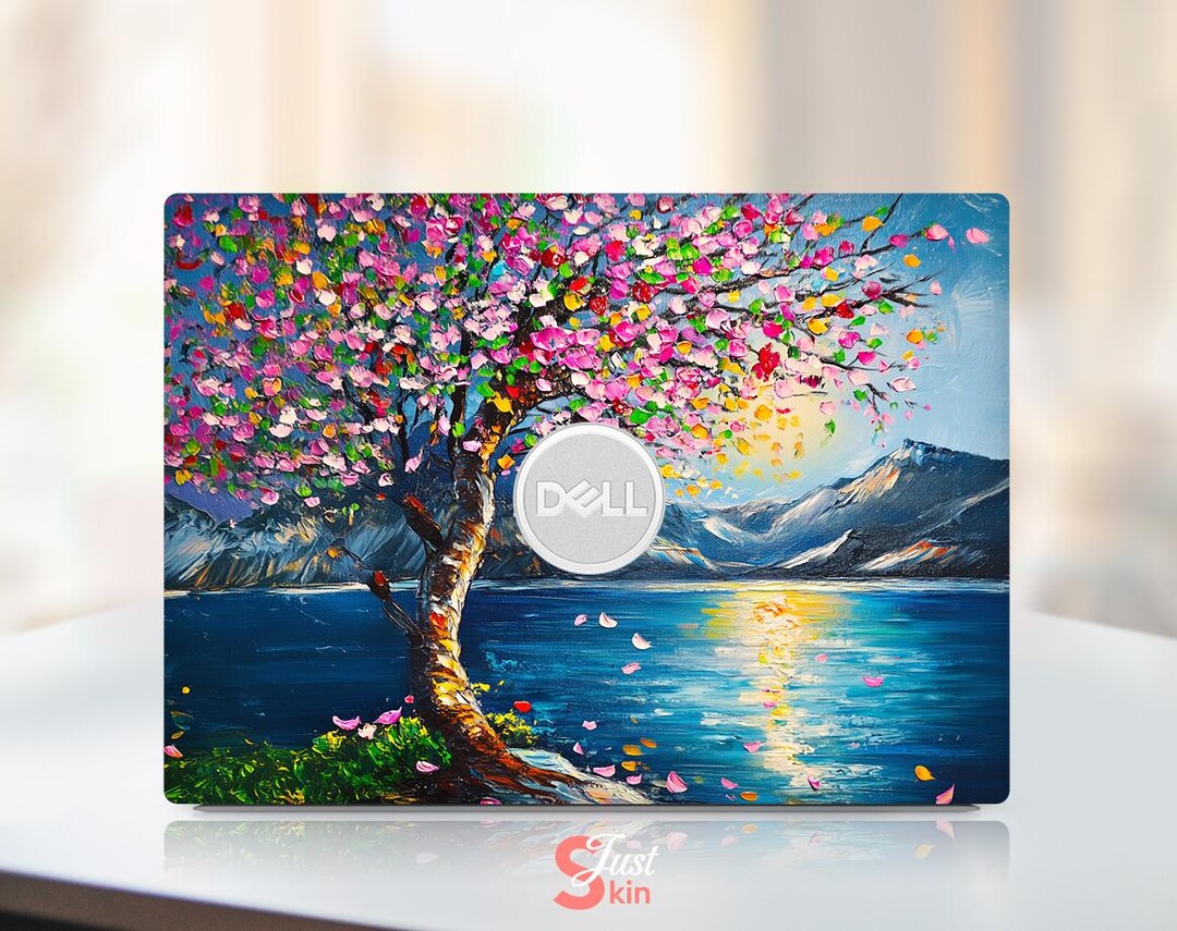 Dell Latitude 5540 Laptop Sticker Colorful Tree Pattern Gift Vinyl ...