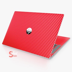 HP Laptop Decal Custom Fiber Solid Color White, Black, Pink, Red ...