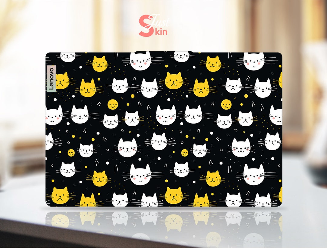 Thinkpad Skin, Unique Black Cat Design, Custom Photo Gifts ...