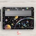 Dell Computer Sticker Custom Personalized Colorful Planet Design Gift ...