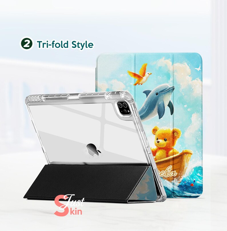 IPad Mini Book Cover Joyful Ocean Adventure Print Aesthetic iPad Case ...