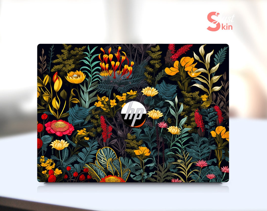 Hp Laptop Protector Beautiful Plants and Flowers Vinyl Decal for Mom ...