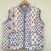Cotton Vest Coat Burfi Quilted Cotton Sleeveless Jacket Handmade ...