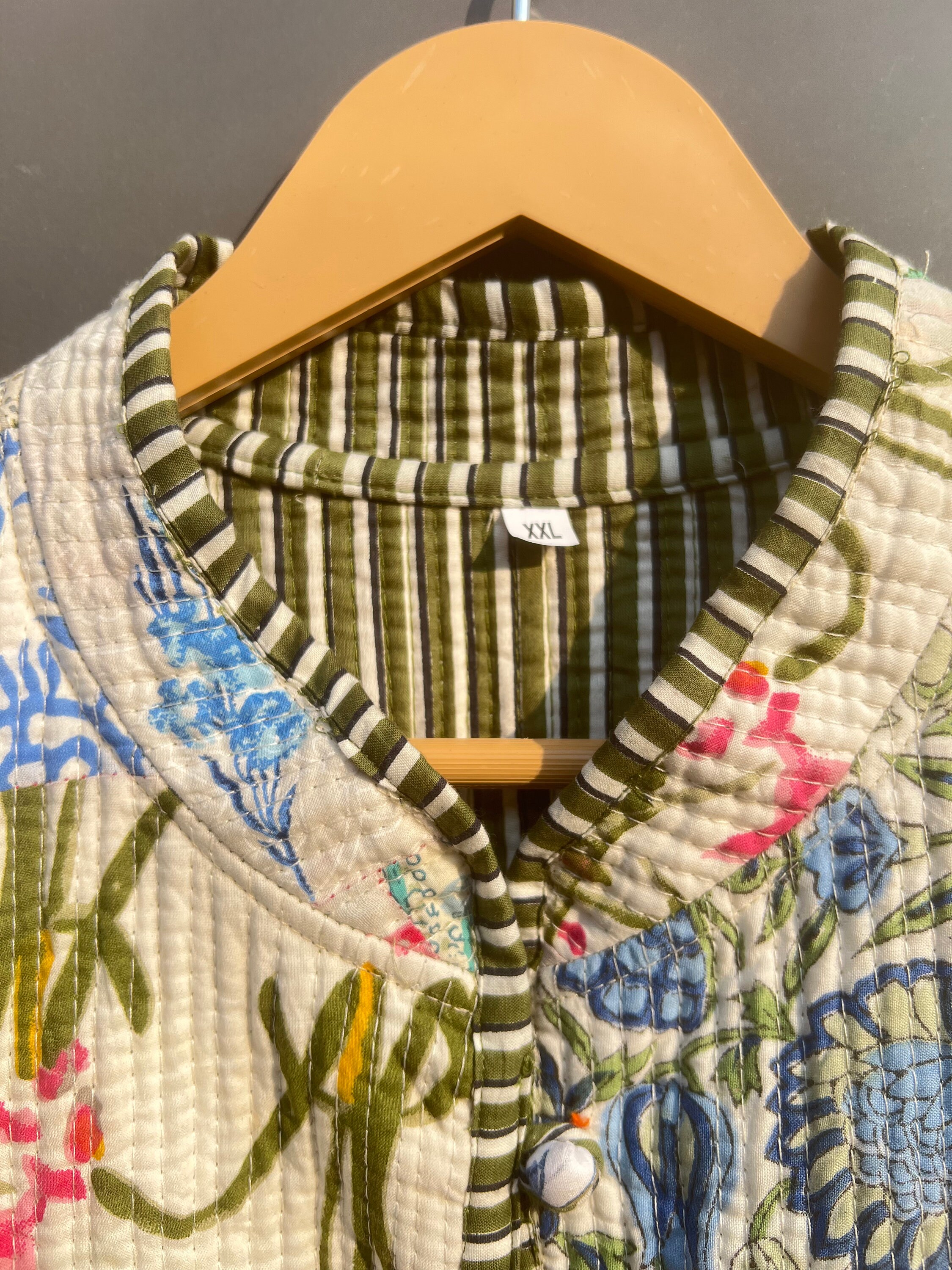 Cotton Floral Bohemian Style Fall Winter Jacket Coat Streetwear Boho ...