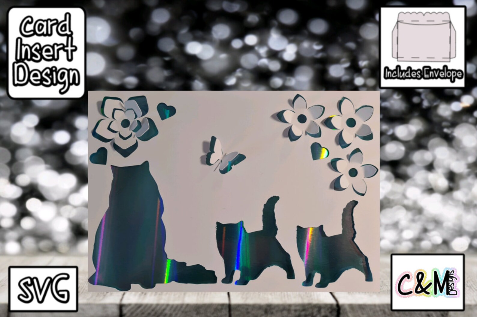 Happy Birthday Card SVG Happy Birthday Card Insert - Etsy