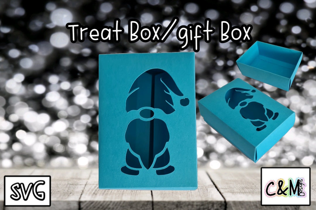 Gift Box Svg Sweet Box File Candy Box Svg File Cut Etsy