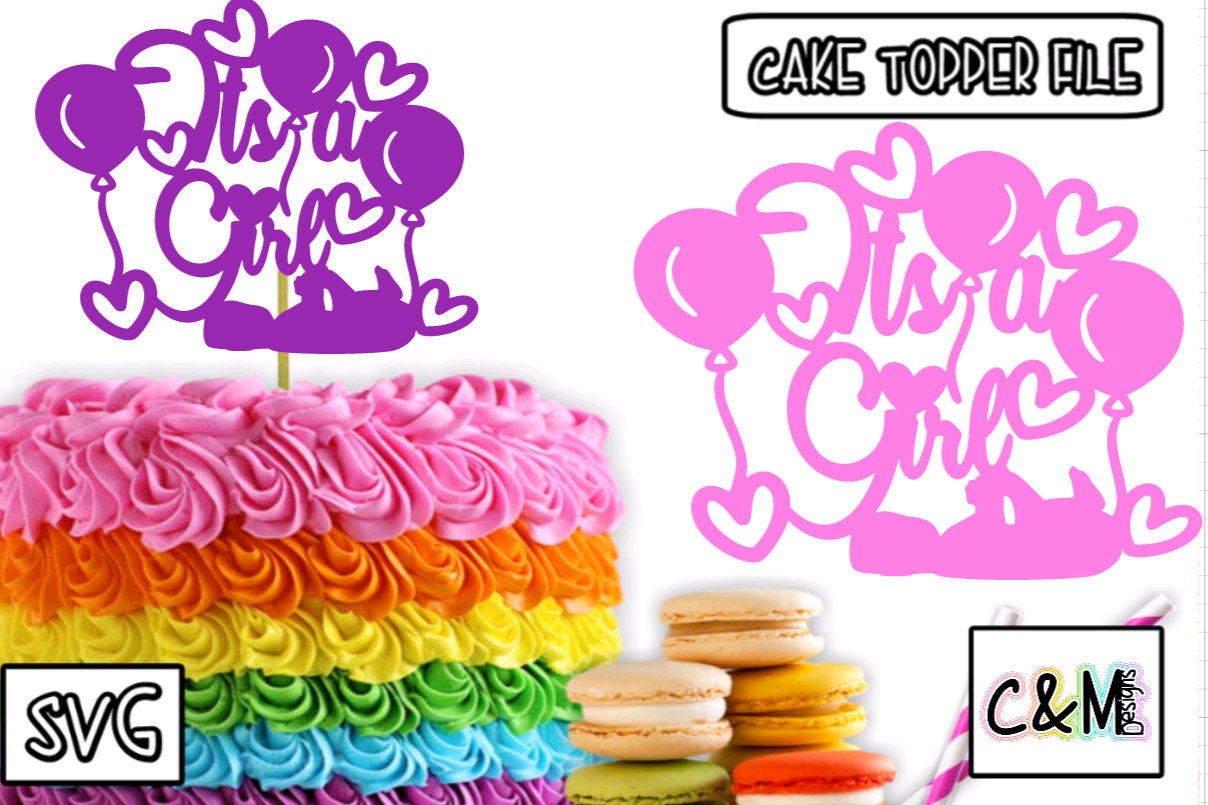 New Baby Cake Topper SVG Cake Topper File Baby Shower - Etsy