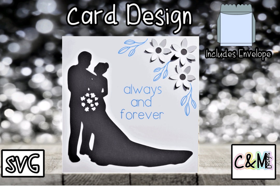 Wedding Card SVG Pop up 3D Card Wedding Card Card Insert SVG Card ...