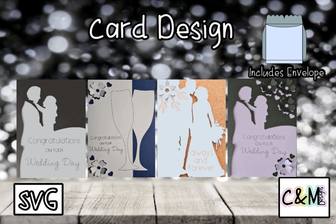 Wedding Card SVG Pop up 3D Card Wedding Card Card Insert SVG Card ...