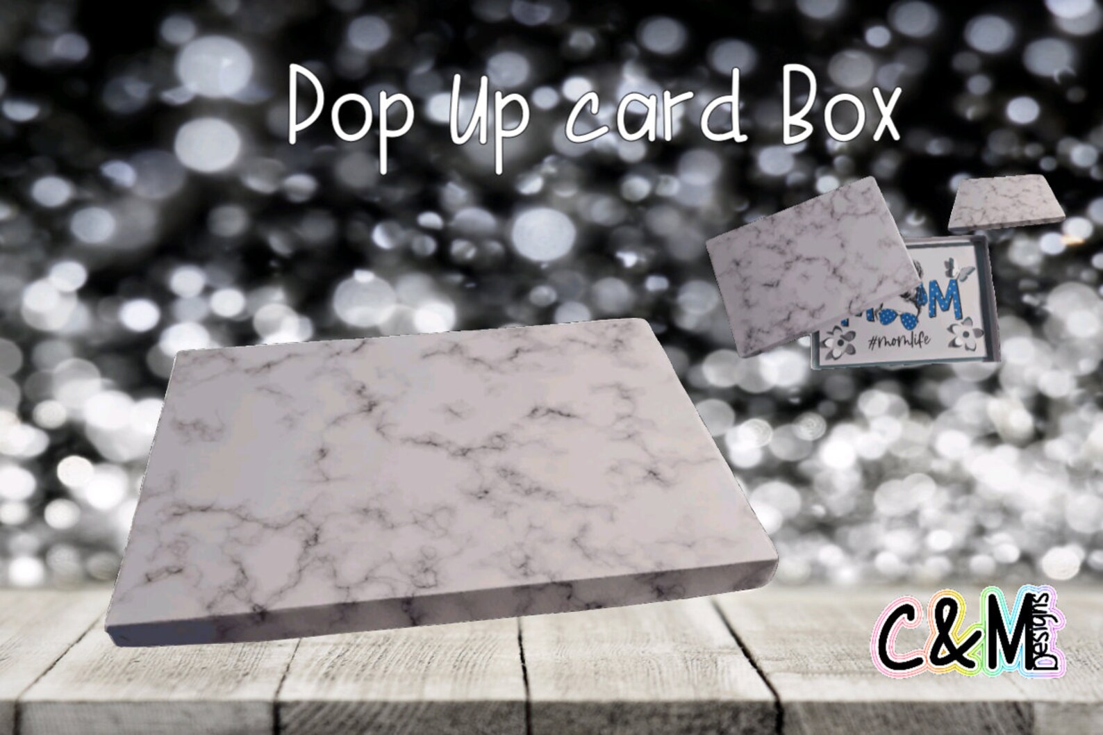 Box for Cards SVG Pop up Card Box Display Box SVG - Etsy