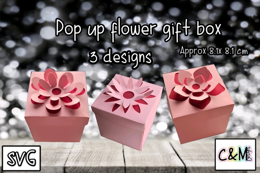 Gift Box SVG Sweet Box File Candy Box Cut File Gift Box SVG Christmas ...