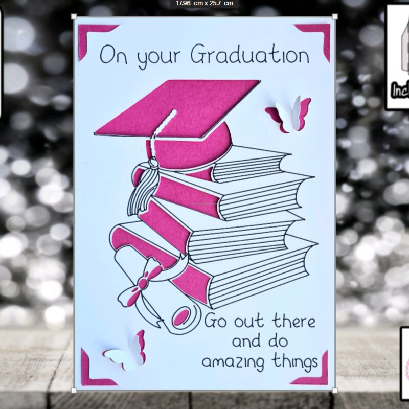 Graduation Card Svg - Etsy