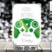 Birthday Card SVG Happy Birthday Controller Gamer Birthday Card SVG ...