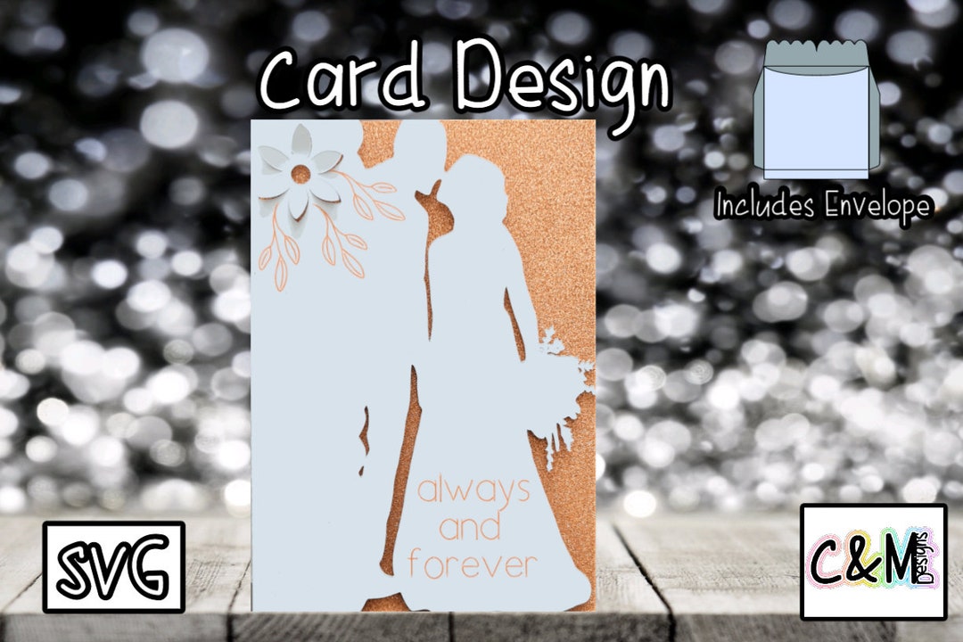 Wedding Card SVG Pop up 3D Card Wedding Card Card Insert SVG Card ...